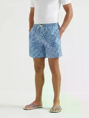 Brunello Cucinelli Paisley-print Swim Shorts