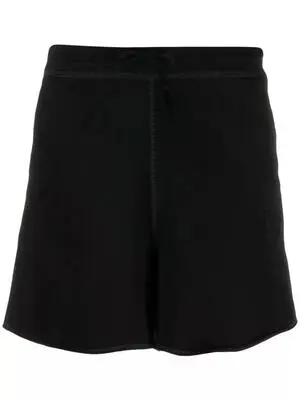 GANNI Logo-patch Short Shorts