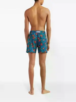 Vilebrequin Tropical Print Swim Shorts - Blue