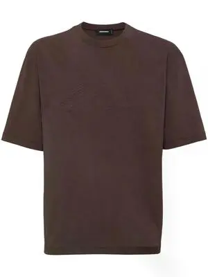 Dsquared2 Embossed-logo T-shirt - Brown