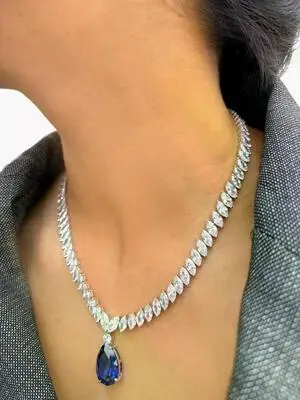 JUWELINA PARIS Reve Bleu Necklace