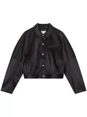 GANNI Long-sleeve Bomber Jacket