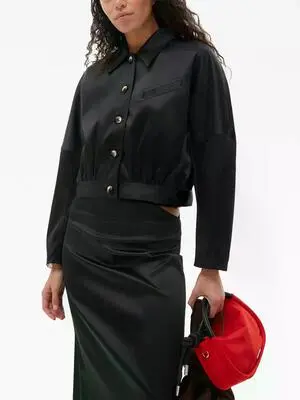 GANNI Long-sleeve Bomber Jacket