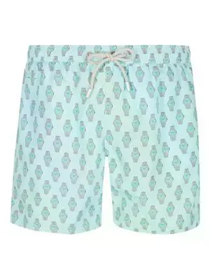 MC2 SAINT BARTH Lighting Swim Shorts - Blue