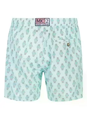 MC2 SAINT BARTH Lighting Swim Shorts - Blue