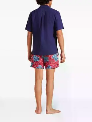 Vilebrequin Short-sleeve Linen Shirt