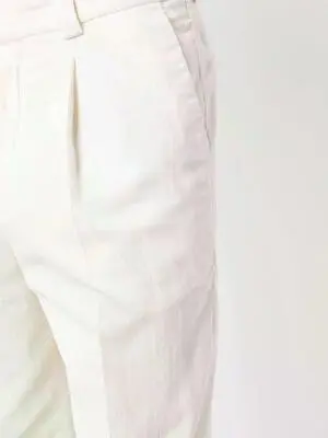 Brunello Cucinelli Pleat-detail Cotton Trousers