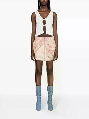 DIESEL® O-mirty Cargo Mini Skirt