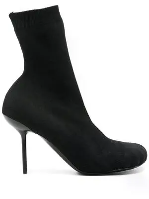 Balenciaga 100mm Knitted Ankle Boots