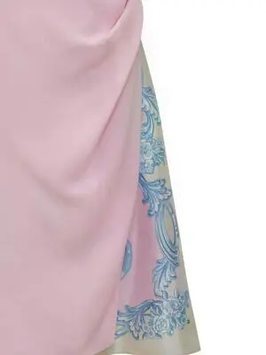 Versace Draped Mini Dress
