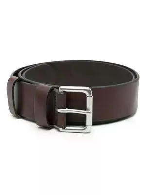 Polo Ralph Lauren Roller Logo-debossed Leather Belt - Black