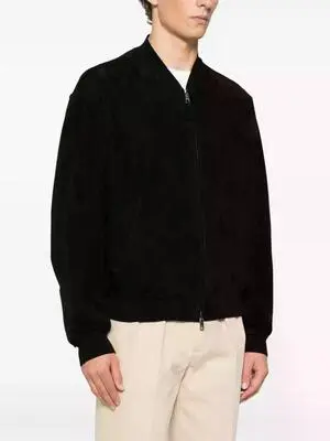Dolce & Gabbana Suede Bomber Jacket