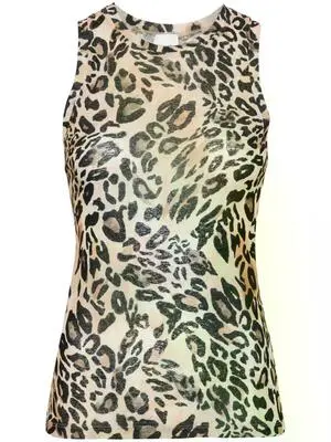 Nanushka Anneke Leopard-print Tank Top