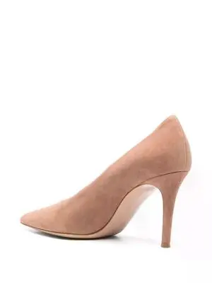 GIANVITO ROSSI 85mm Robbie Pumps - Neutrals