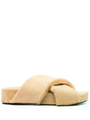 JIL SANDER Crossover-strap Detail Sandals