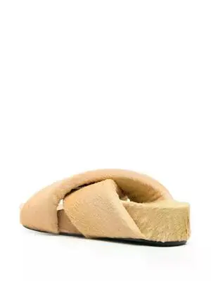 JIL SANDER Crossover-strap Detail Sandals