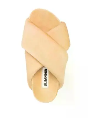 JIL SANDER Crossover-strap Detail Sandals