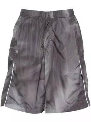 44 LABEL GROUP Crinkle Graphic-print Shorts