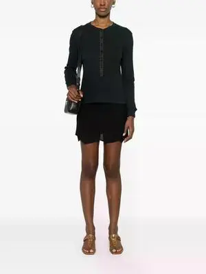 TOM FORD Knitted Mini Skirt - Black