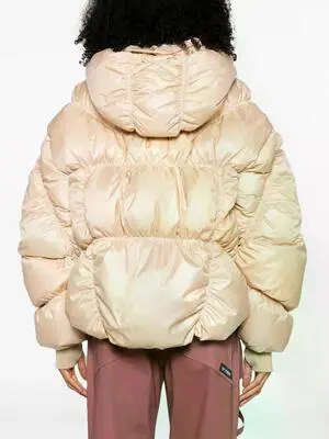 Khrisjoy Zip-up Hooded Puffer Jacket