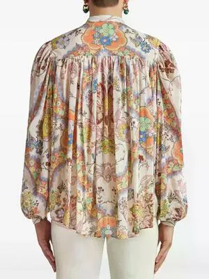 Etro Cotton Pleated Shirt