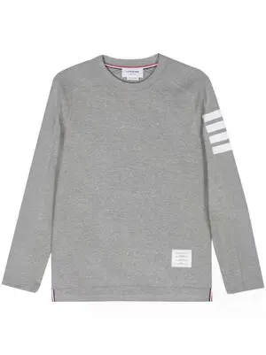 Thom Browne 4-bar Stripe Cotton Sweatshirt