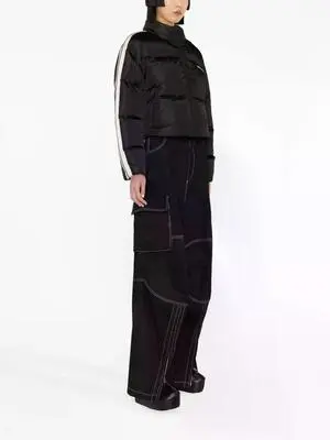 Palm Angels Logo-embroidered Puffer Jacket