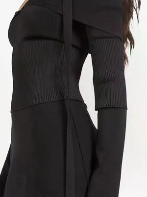 FERRAGAMO Off-shoulder Midi Dress