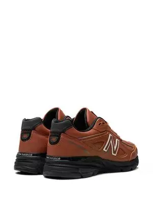 NEW BALANCE X Teddy Santis 990v4 Made In Usa Sneakers - Brown