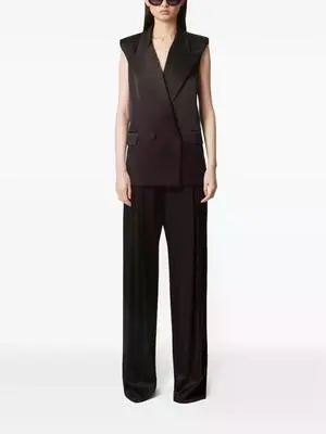 Nina Ricci Double-breasted Satin Blazer