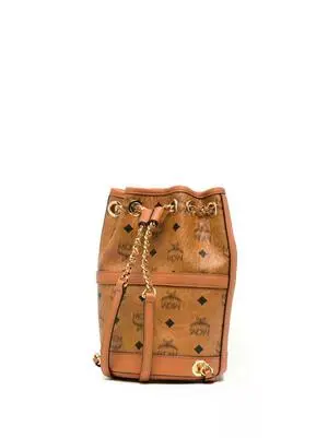 Mcm Mini Aren Leather Backpack