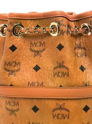 Mcm Mini Aren Leather Backpack