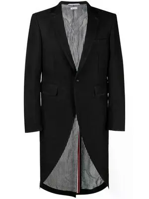 Thom Browne Single-breasted High-low Coat