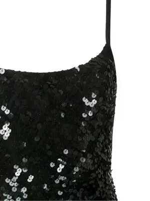 AMIR SLAMA Sequin Embellished One-piece Swimsuit