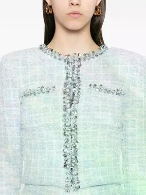 SELF-PORTRAIT Sequin And Bead Embellished Cardigan