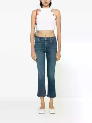 FRAME Le High Straight Jeans