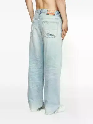 DIESEL® D-macro Wide Leg Jeans
