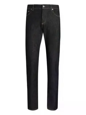 Dolce & Gabbana Logo-plaque Slim Fit Jeans