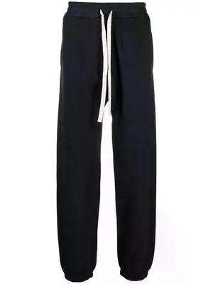 JIL SANDER Drawstring Cotton Track Pants