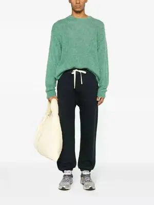 JIL SANDER Drawstring Cotton Track Pants
