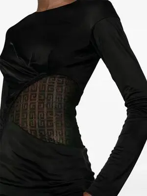 Givenchy G-lace Panelled Top