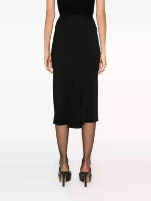 Rick Owens Cotton-silk Blend Skirt