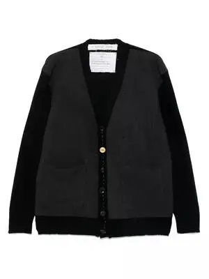 A TENTATIVE ATELIER Paneled Cardigan