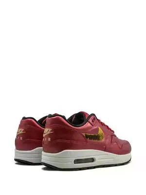 Nike Air Max 1 Gold Sequins Sneakers - Red
