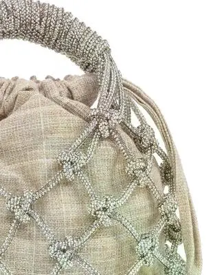 Kurt Geiger Small Macramé Tote Bag