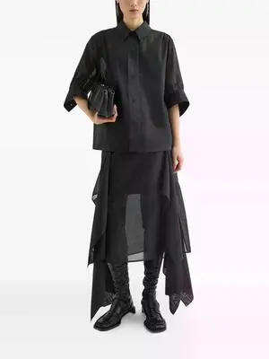 JIL SANDER Panelled Midi Skirt