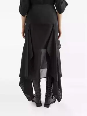 JIL SANDER Panelled Midi Skirt