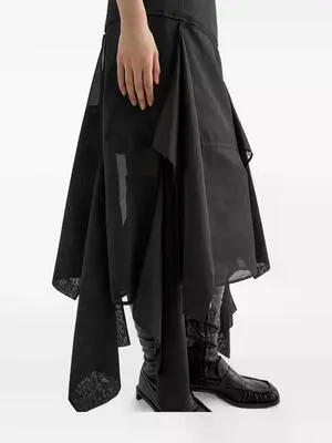 JIL SANDER Panelled Midi Skirt