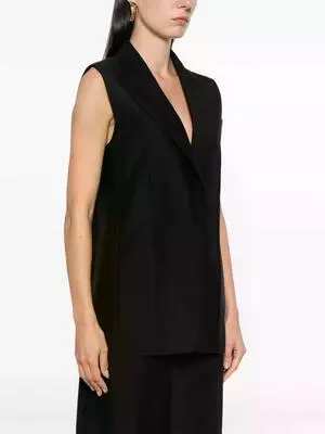 Fendi Peak-lapel Mohair-wool Waistcoat