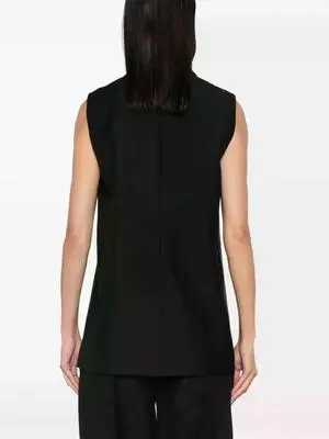 Fendi Peak-lapel Mohair-wool Waistcoat